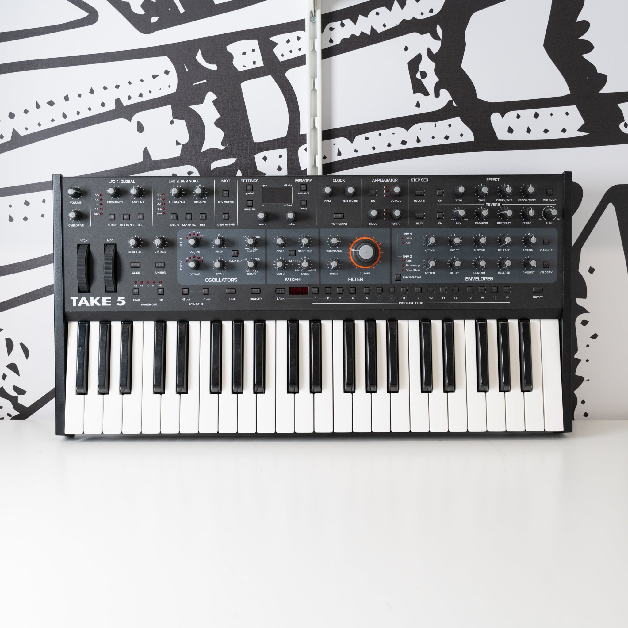 Take 5 Keyboard (Used) – Cicada Sound