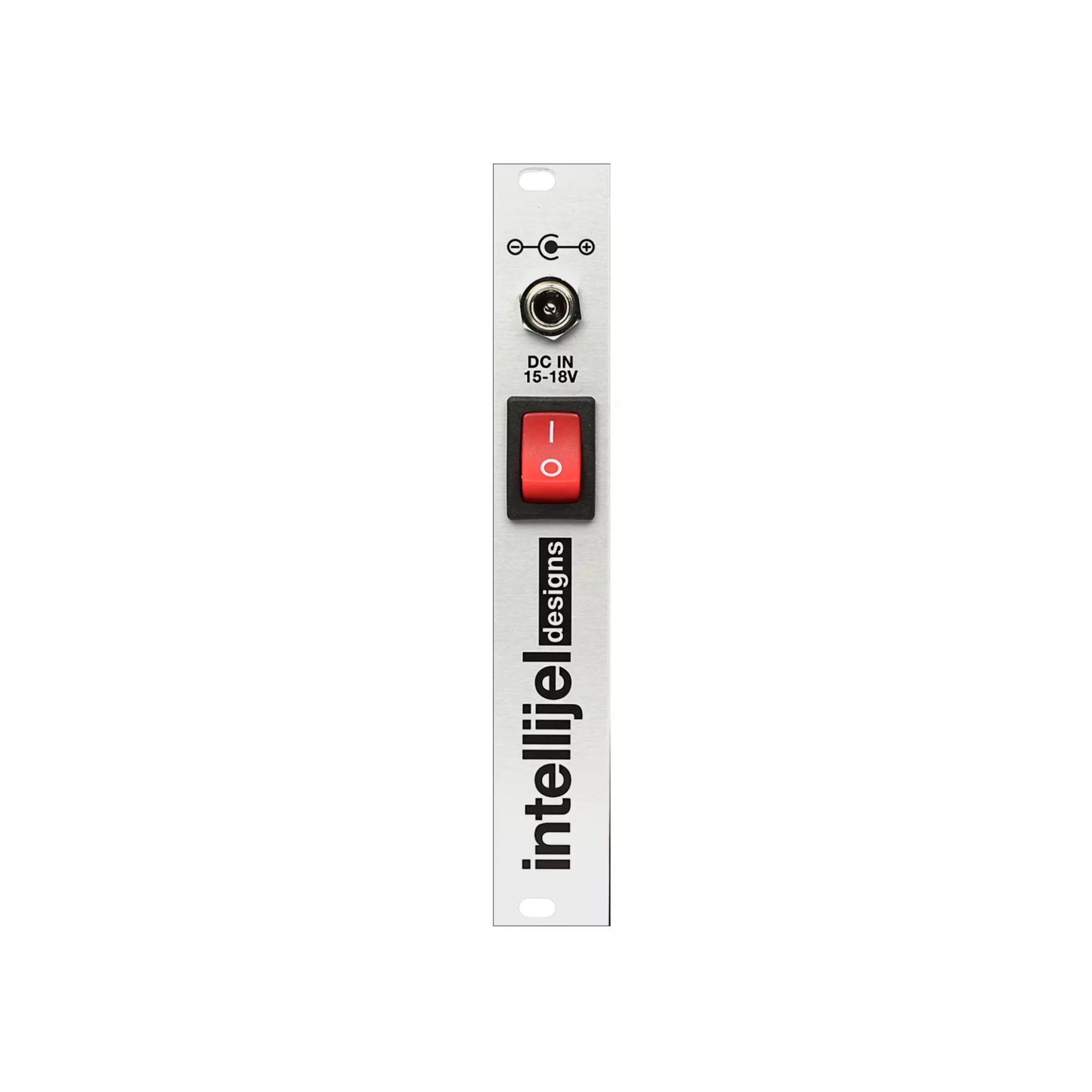 Power Entry Jack + Switch (3U) for Meanwell Power Bricks – Cicada Sound